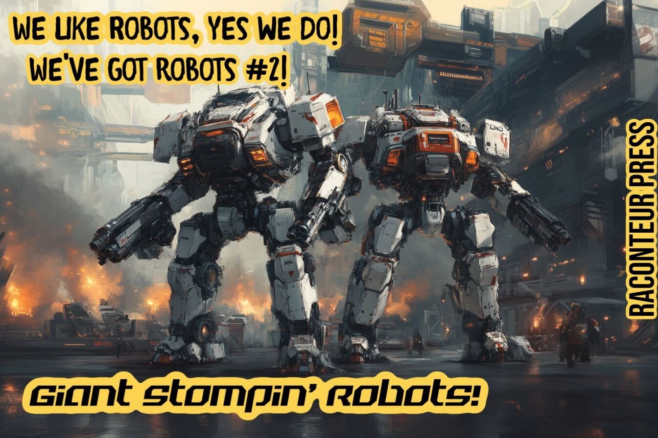 Now Available: Giant Stompin’ Robots! | Kal Spriggs